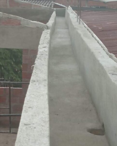 Canales en Concreto para Techos